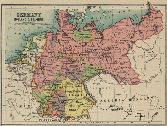 Historical Maps of Germany - Explore World History Maps